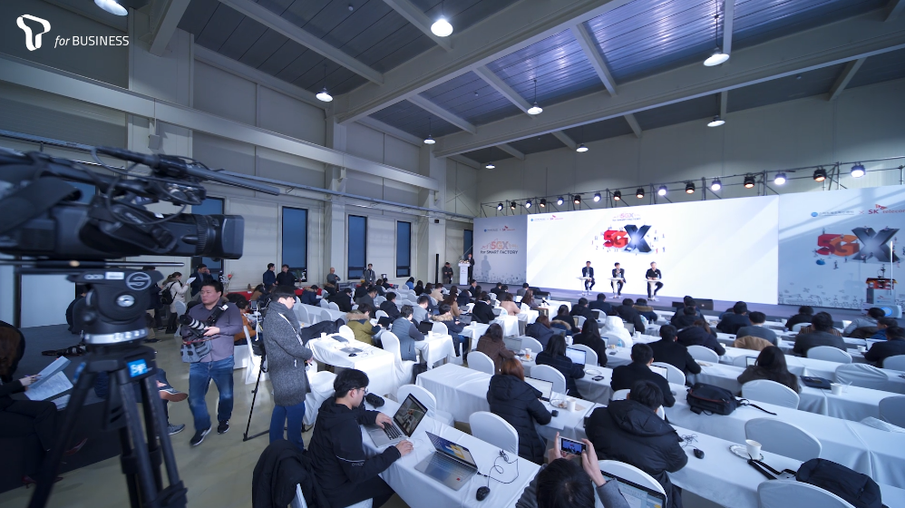 [스케치/기업행사] SK 5GX for Smart Factory 스케치 - 스트리밍코리아 레퍼런스 소개 - 스트리밍코리아